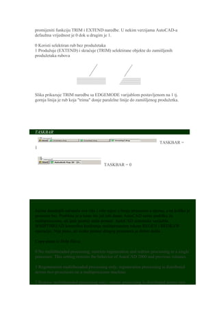 Autocad naredbe | DOC