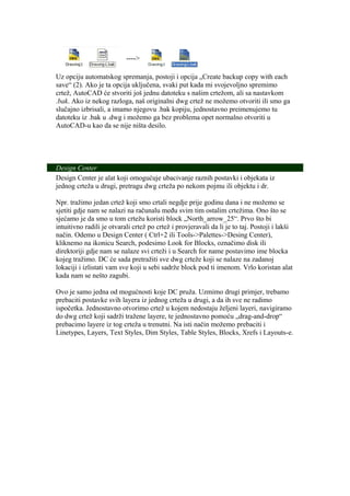 Autocad naredbe | DOC
