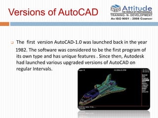 Autocad training-n-developmen institute | PPTX