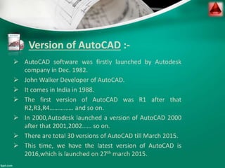 AutoCAD Training In chandigarh | PPTX