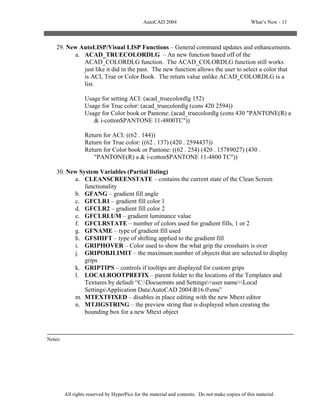 Auto cad 2004_new_overview | PDF