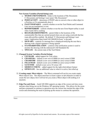 Auto cad 2004_new_overview | PDF