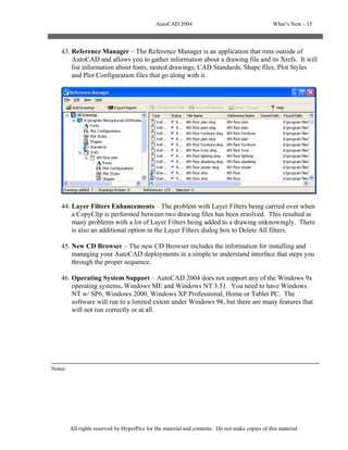 Auto cad 2004_new_overview | PDF