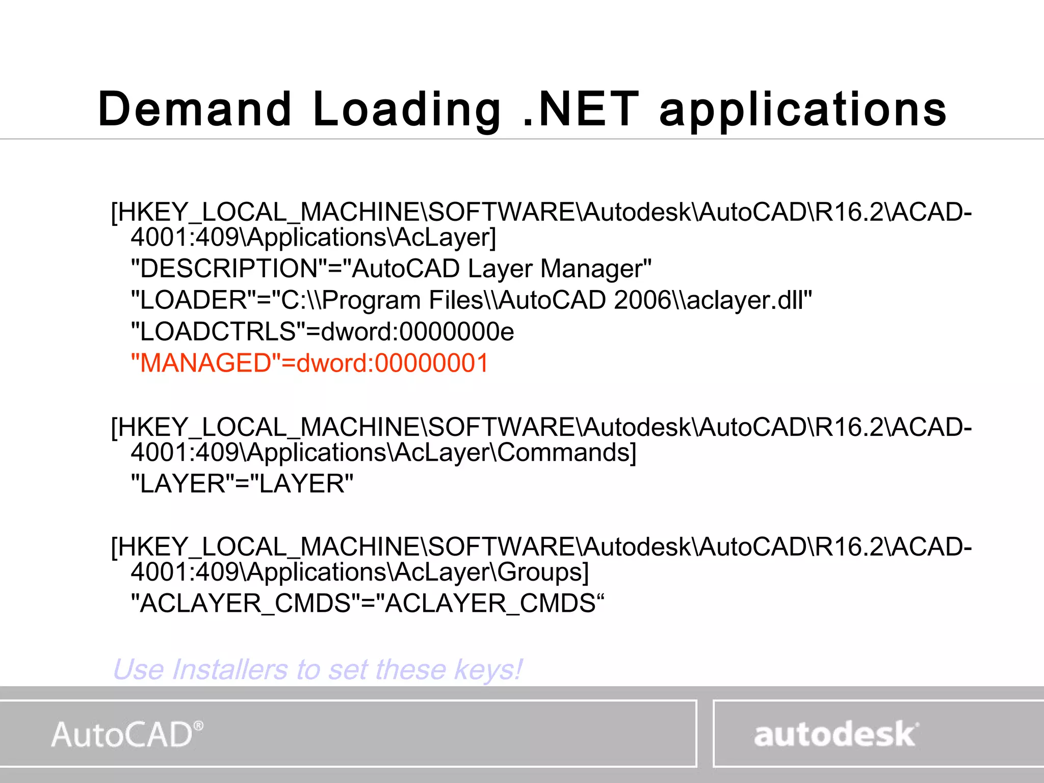Auto cad 2006_api_overview | PPT