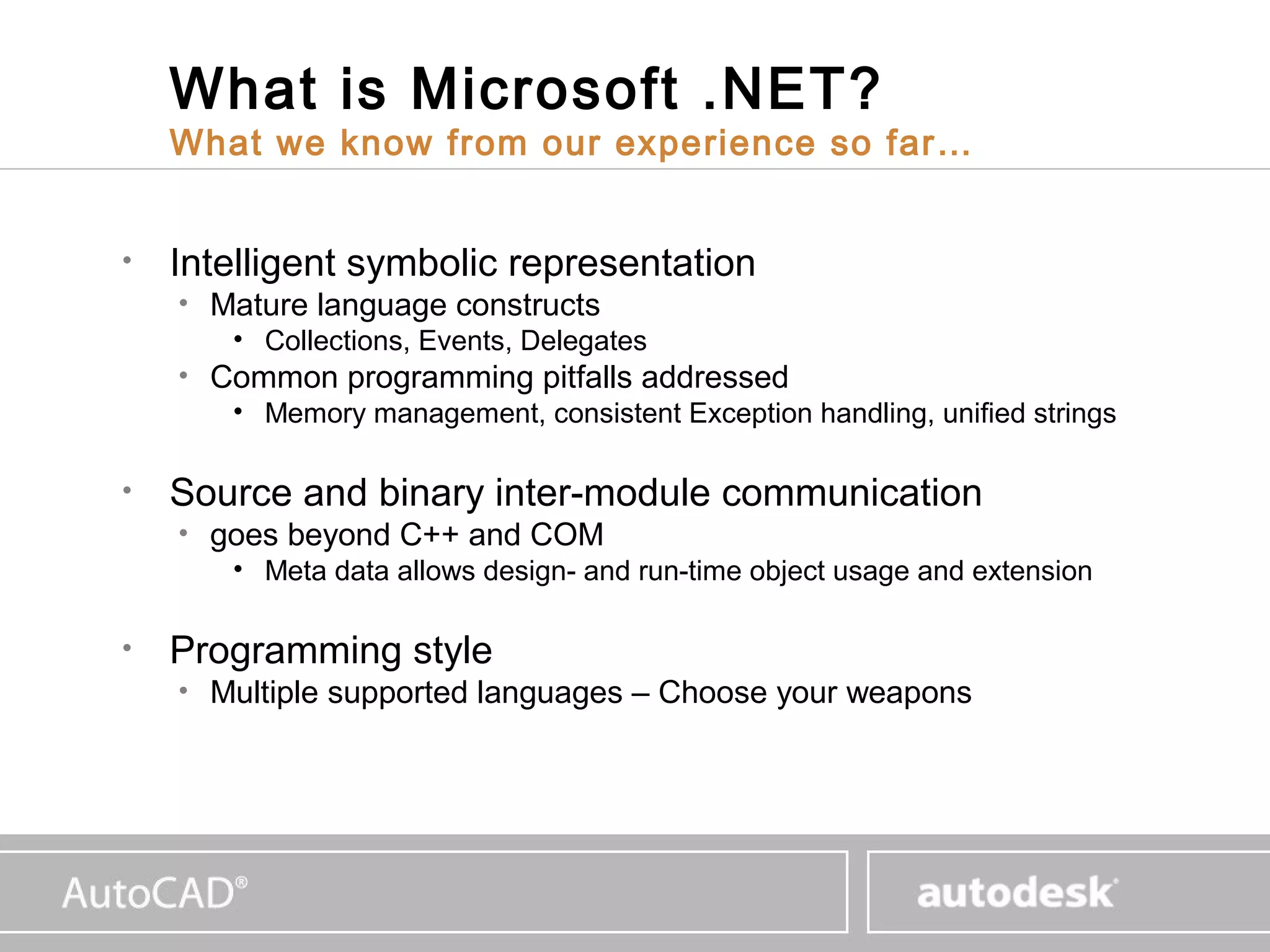 Auto cad 2006_api_overview | PPT