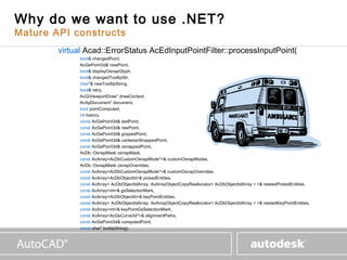 Auto cad 2006_api_overview | PPT