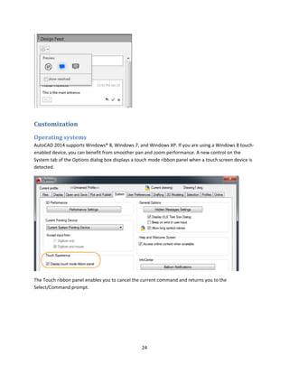Autocad2014previewguide | PDF | Graphics Software | Computer Software and Applications