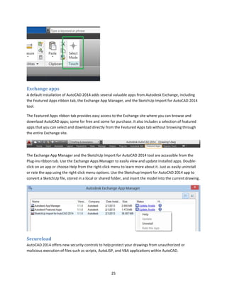 Autocad2014previewguide | PDF | Graphics Software | Computer Software and Applications
