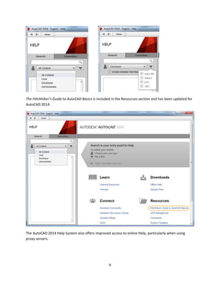 Autocad2014previewguide | PDF | Graphics Software | Computer Software and Applications