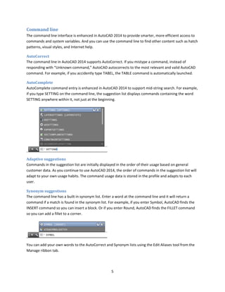 Autocad2014previewguide | PDF | Graphics Software | Computer Software and Applications