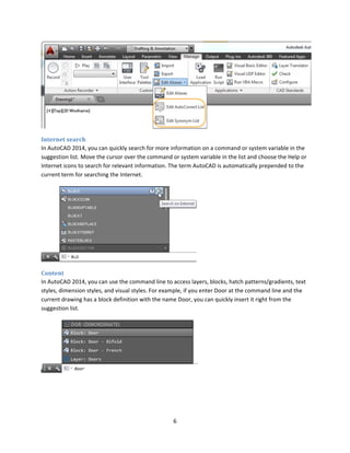 Autocad2014previewguide | PDF | Graphics Software | Computer Software and Applications