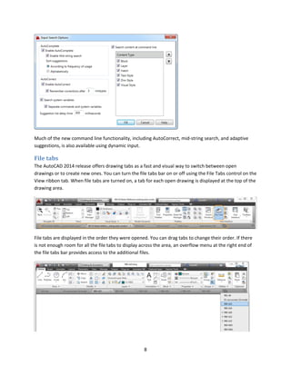 Autocad2014previewguide | PDF | Graphics Software | Computer Software and Applications