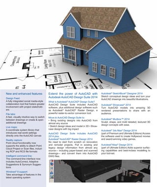 Autocad 2 d & 3d brochure | PDF