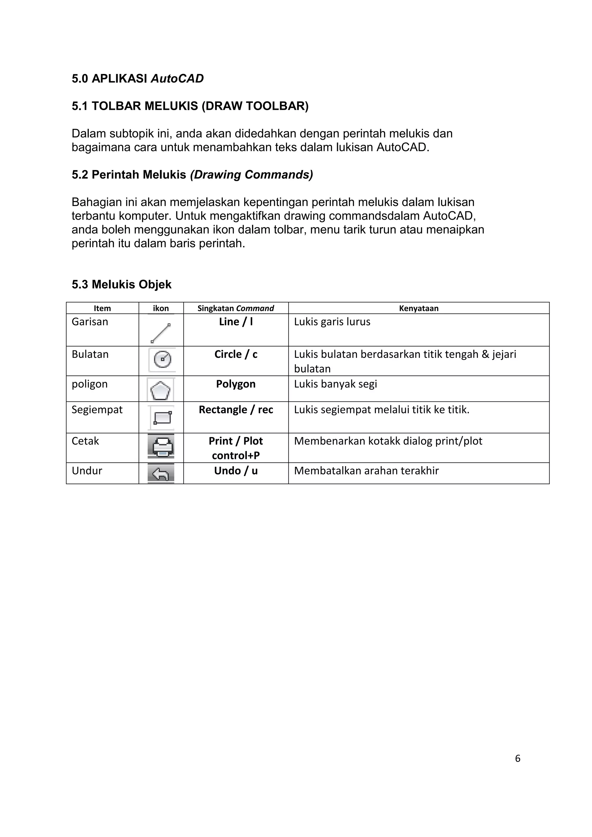 Autocad 2d modul aplikasi | PDF