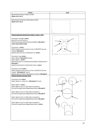 Autocad 2d modul aplikasi | PDF