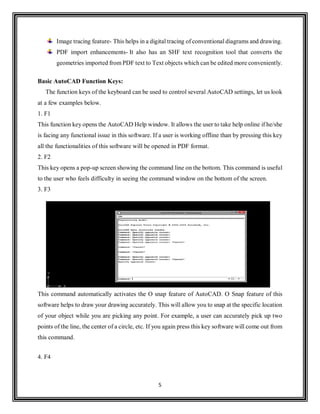 AutoCad 2D shortcut Keys | PDF