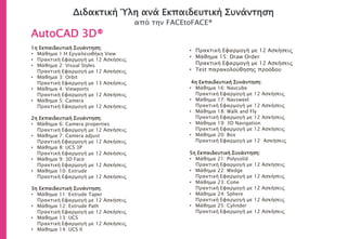 AUTOCAD 3D COURSE | PPT