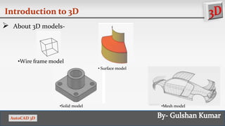 AutoCAD 3D Introduction.pptx