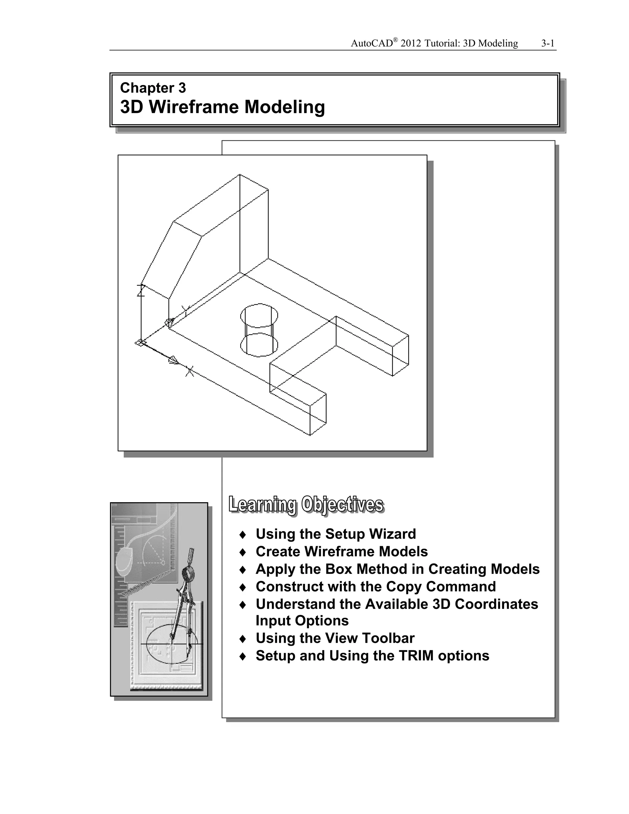 Auto cad 3d tutorial | PDF