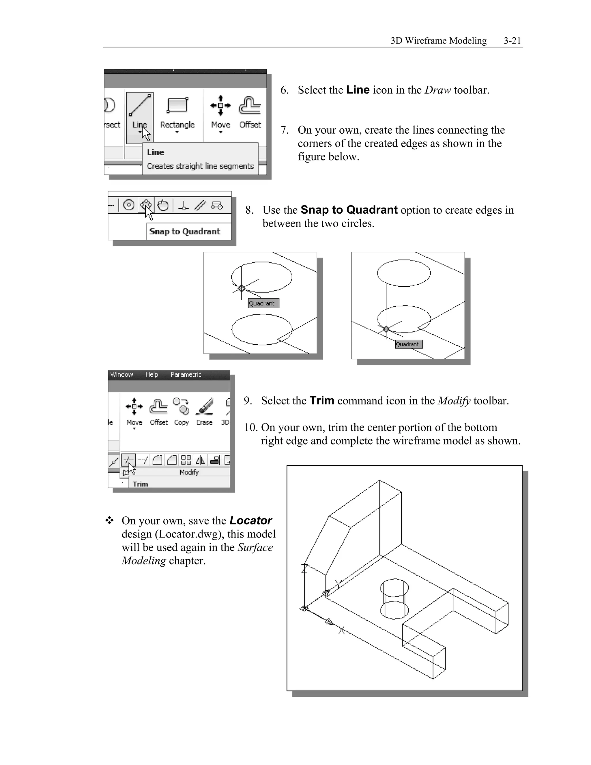 Auto cad 3d tutorial | PDF