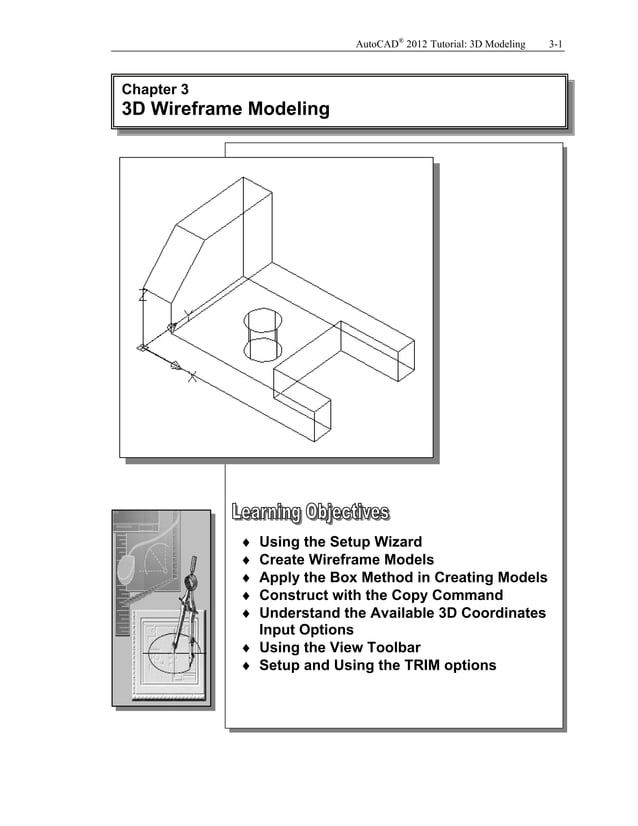 Auto cad 3d tutorial | PDF