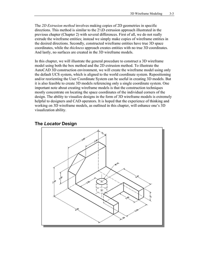 Auto cad 3d tutorial | PDF