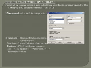 Autocad and taad.pro ppt | PPTX | Desktop Publishing | Computer ...