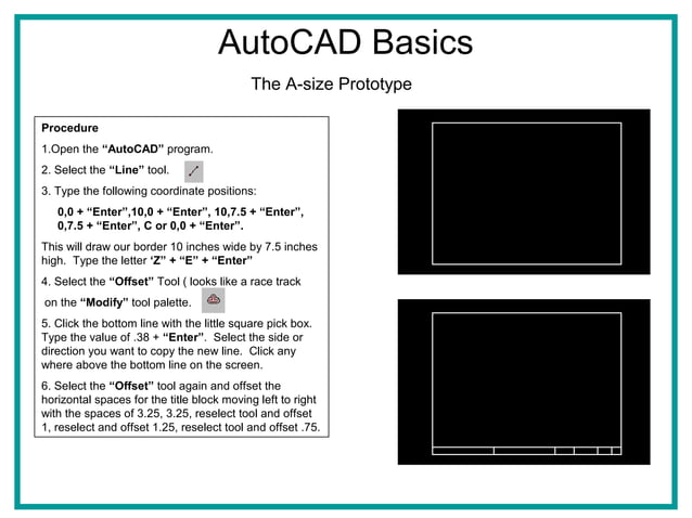Auto cad basics | PPT | Technology & Computing