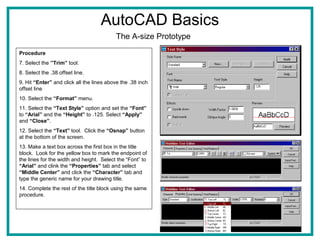 Auto cad basics | PPT