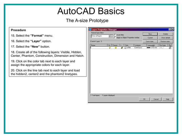 Auto cad basics | PPT | Technology & Computing