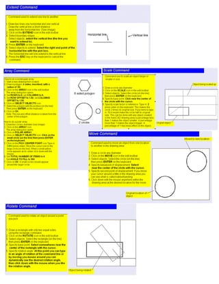 Autocad basics | PDF