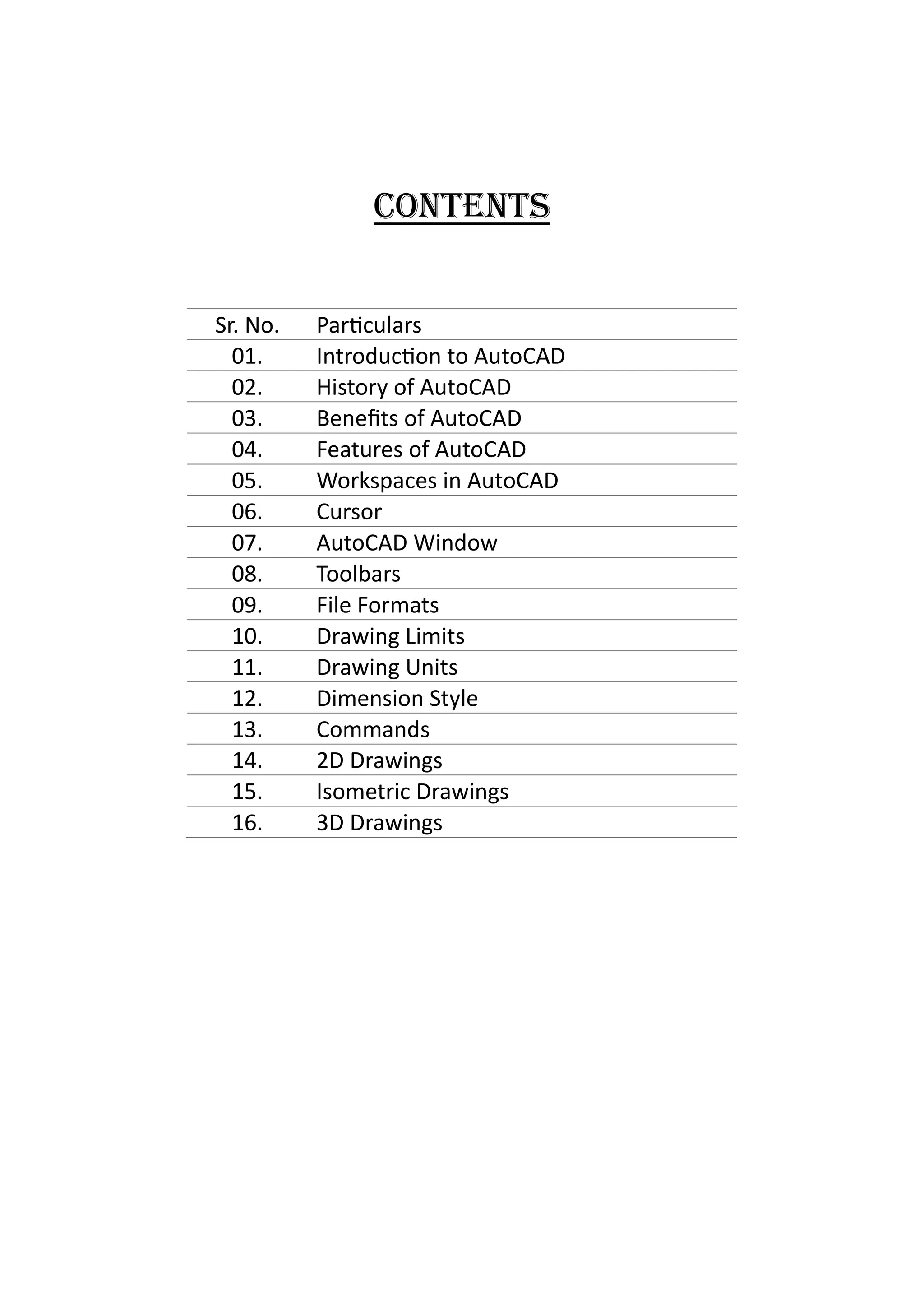 AutoCAD Basic Tutorial with Sample Drawings | PDF