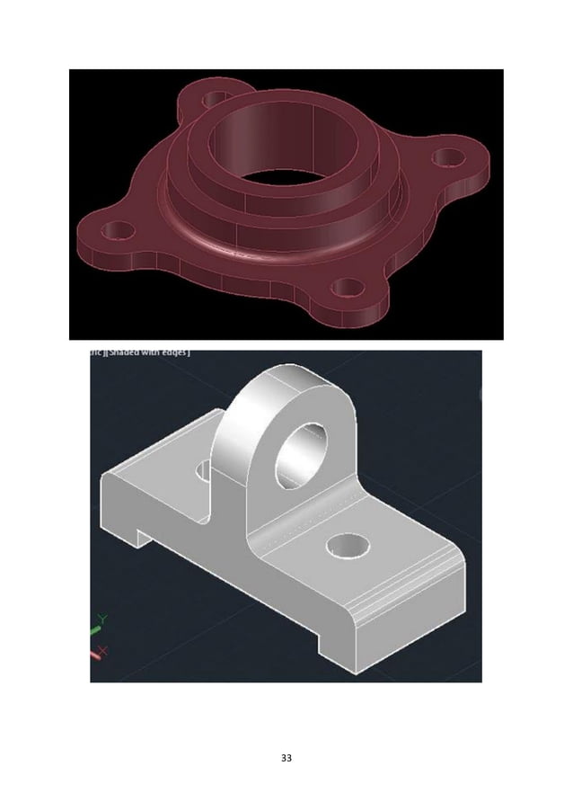 AutoCAD Basic Tutorial with Sample Drawings | PDF