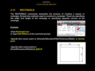 Autocad chapter 4 for mobile use. | PPTX | 3-D Graphics | Computer ...