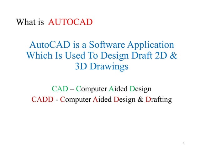 Auto CADD civil | PPTX | Desktop Publishing | Computer Software and Applications