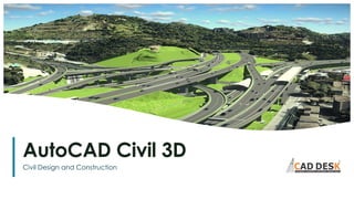 AutoCAD_Civil_3D.pptx for students of civil department | PPTX