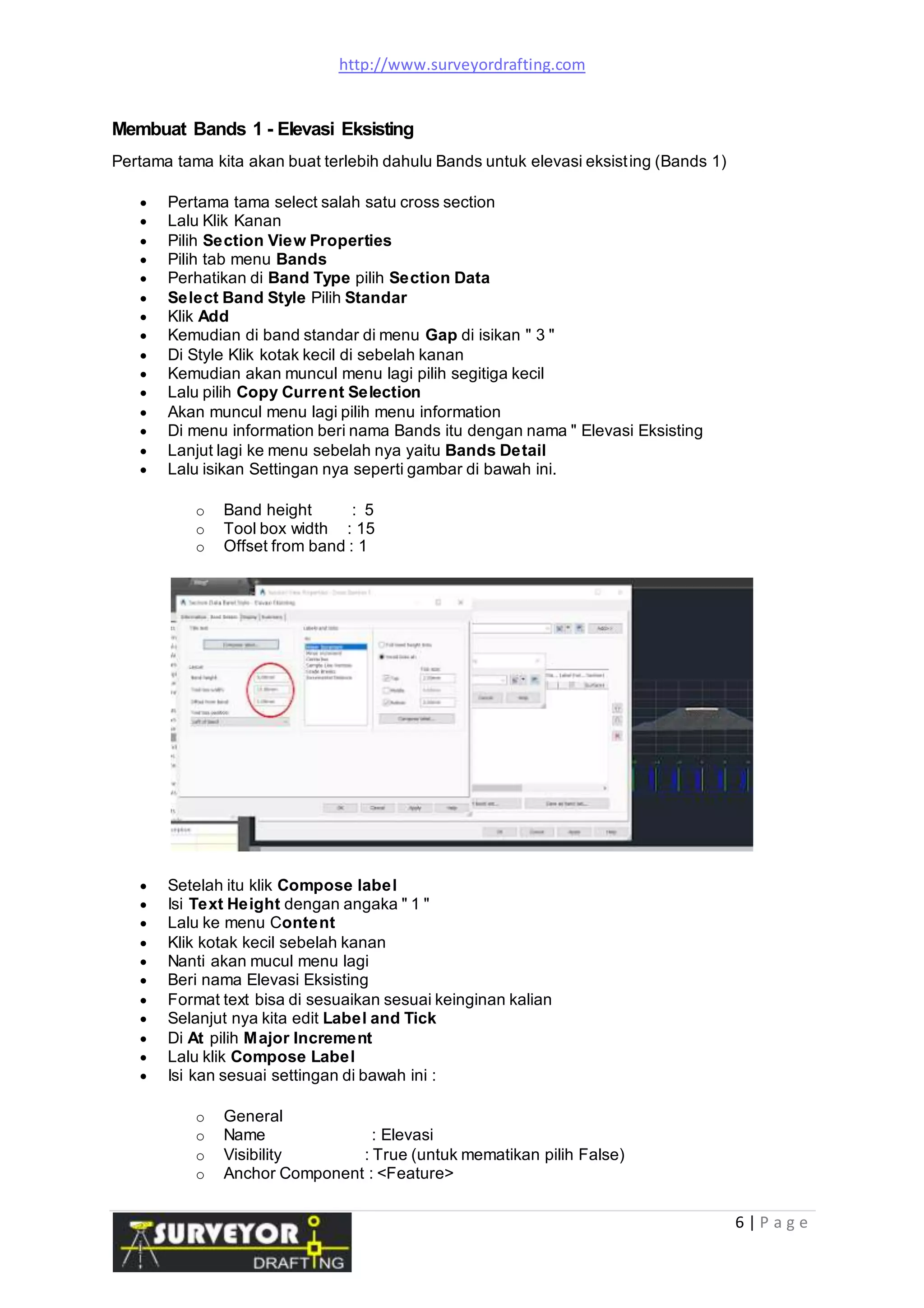 Autocad Civil 3D - Merubah Tampilan Cross Section | DOCX