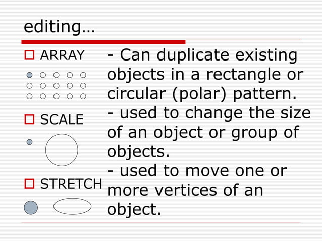 Autocad Command Autocad Commandautocad Command Ppt
