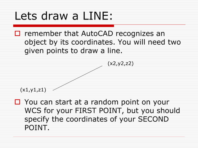 Autocad Command Autocad Commandautocad Command Ppt