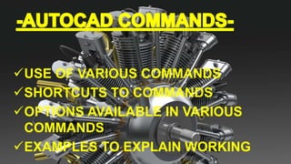 Autocad Commands | PPTX