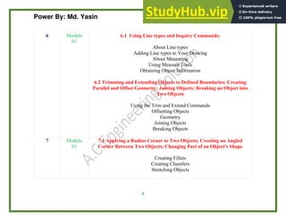 Autocad Course Outline | PDF