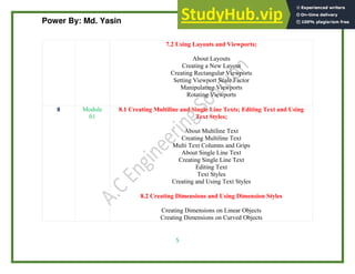Autocad Course Outline | PDF