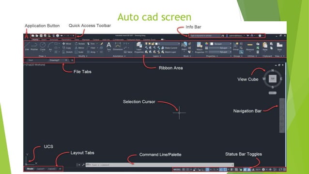 AUTO CADD PPT.pptx | 3-D Graphics | Computer Software and Applications