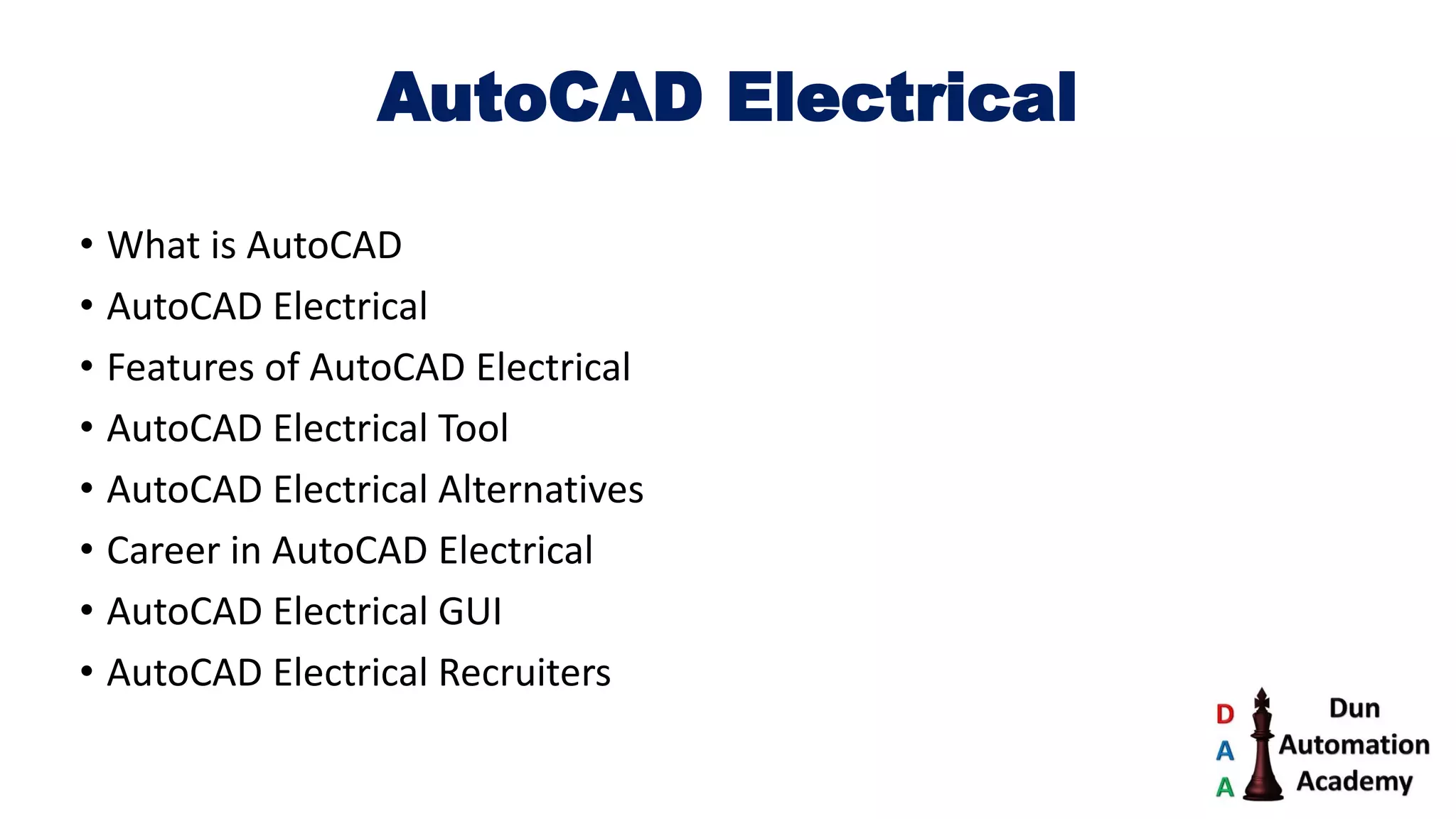 AutoCAD Electrical | PDF