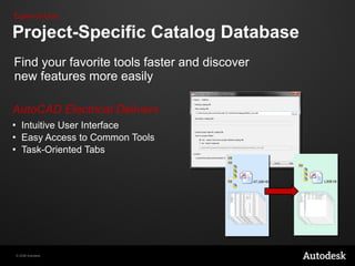 What's New in AutoCAD Electrical 2011 (JIC) | PPT | Computer Software and Applications | Computing