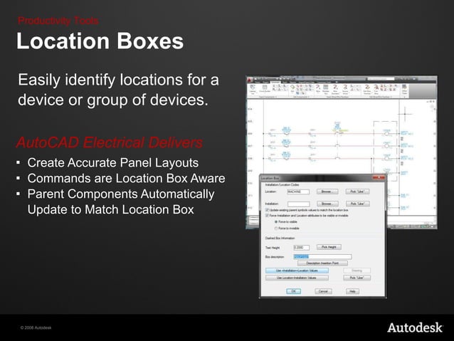 What's New in AutoCAD Electrical 2011 (JIC) | PPT | Computer Software ...