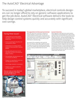 Autocad Electrical 2011 Overview Brochure | PDF