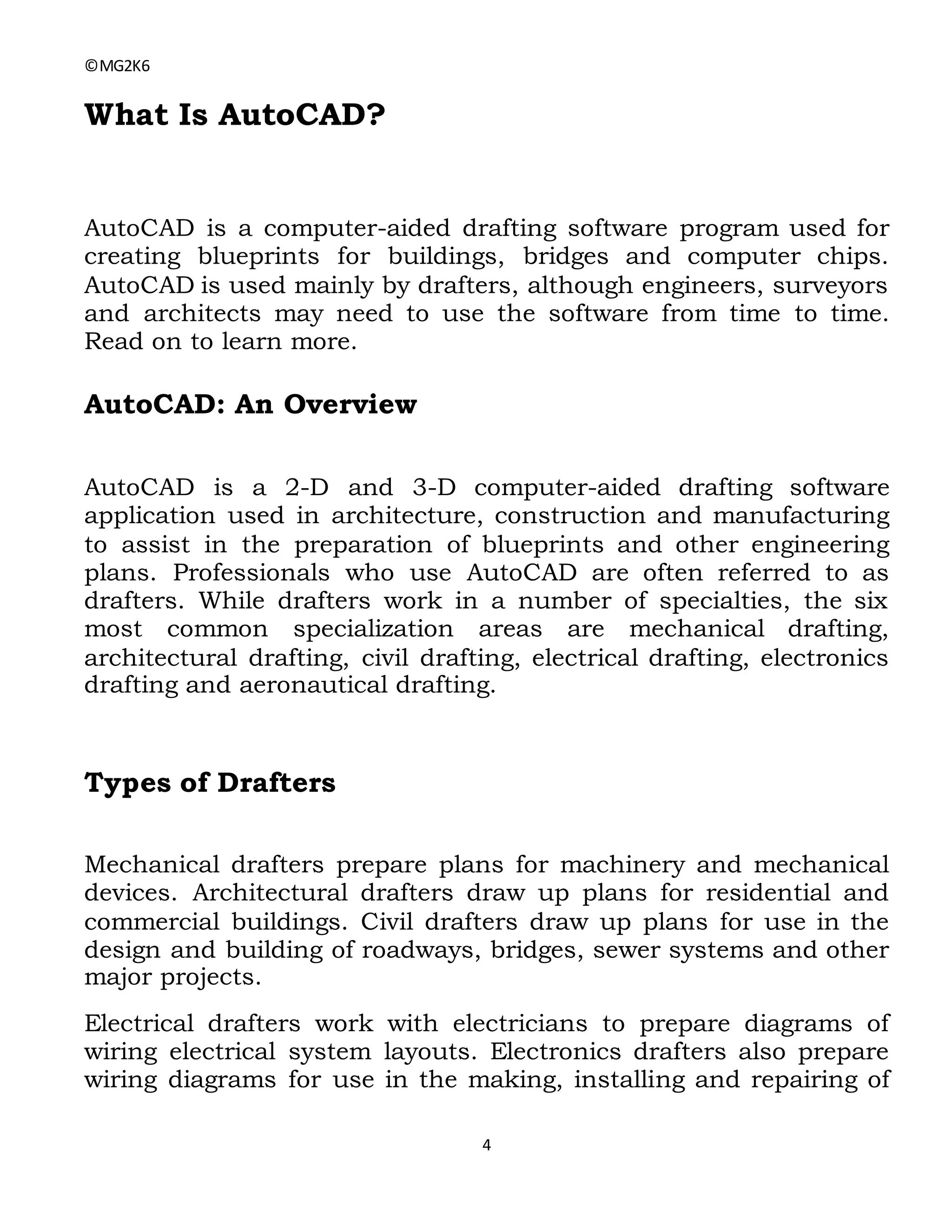 Auto cad interface | DOCX