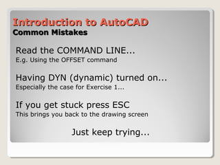 AutoCAD 2014 Introduction | PPT
