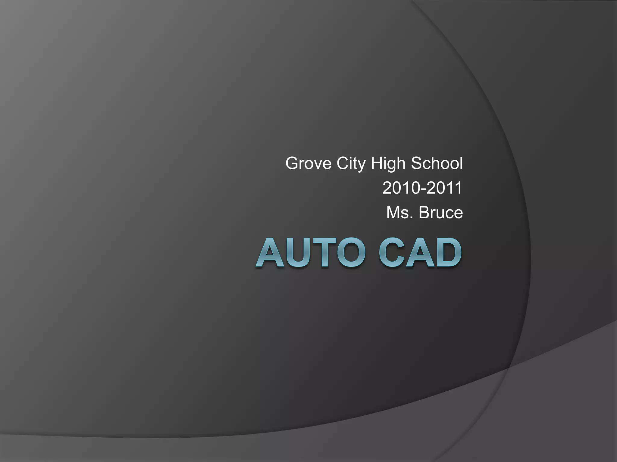 Auto cad intro | PPT